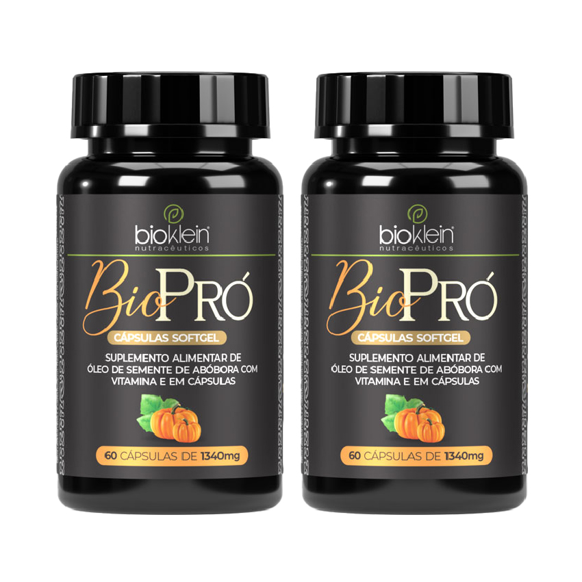 BioPró | Oleo de Semente de Abóbora | 60 Cápsulas 1340mg » Natural Bios