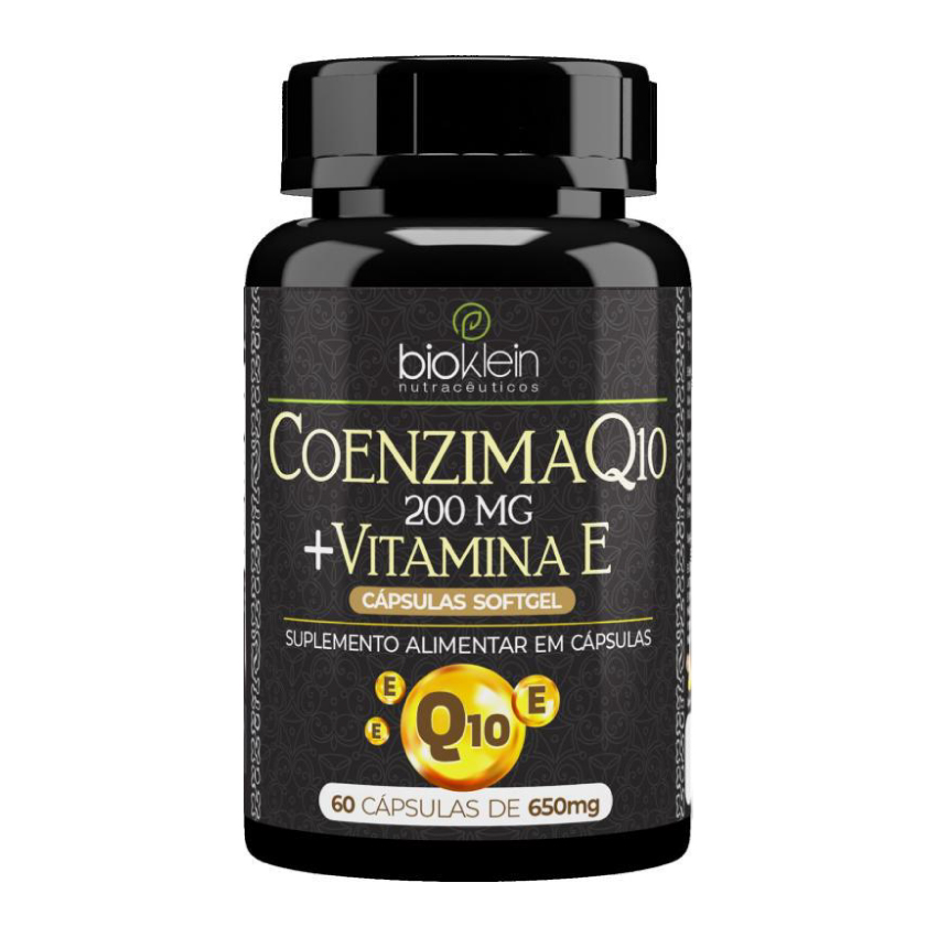 COENZIMA Q 10 + VITAMINA E - 60 Cápsulas » Natural Bios